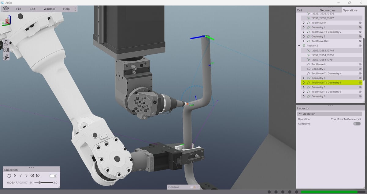 ArGo, the new CAM for 3D laser cutting
